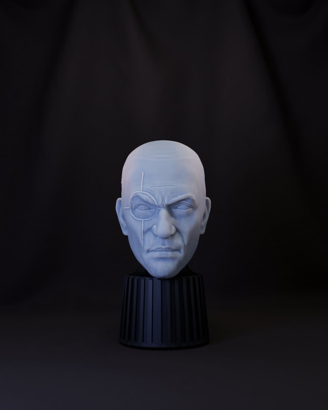 Crosshair Scarred Bad Batch Head (1:12 Scale) Black Series - Etsy