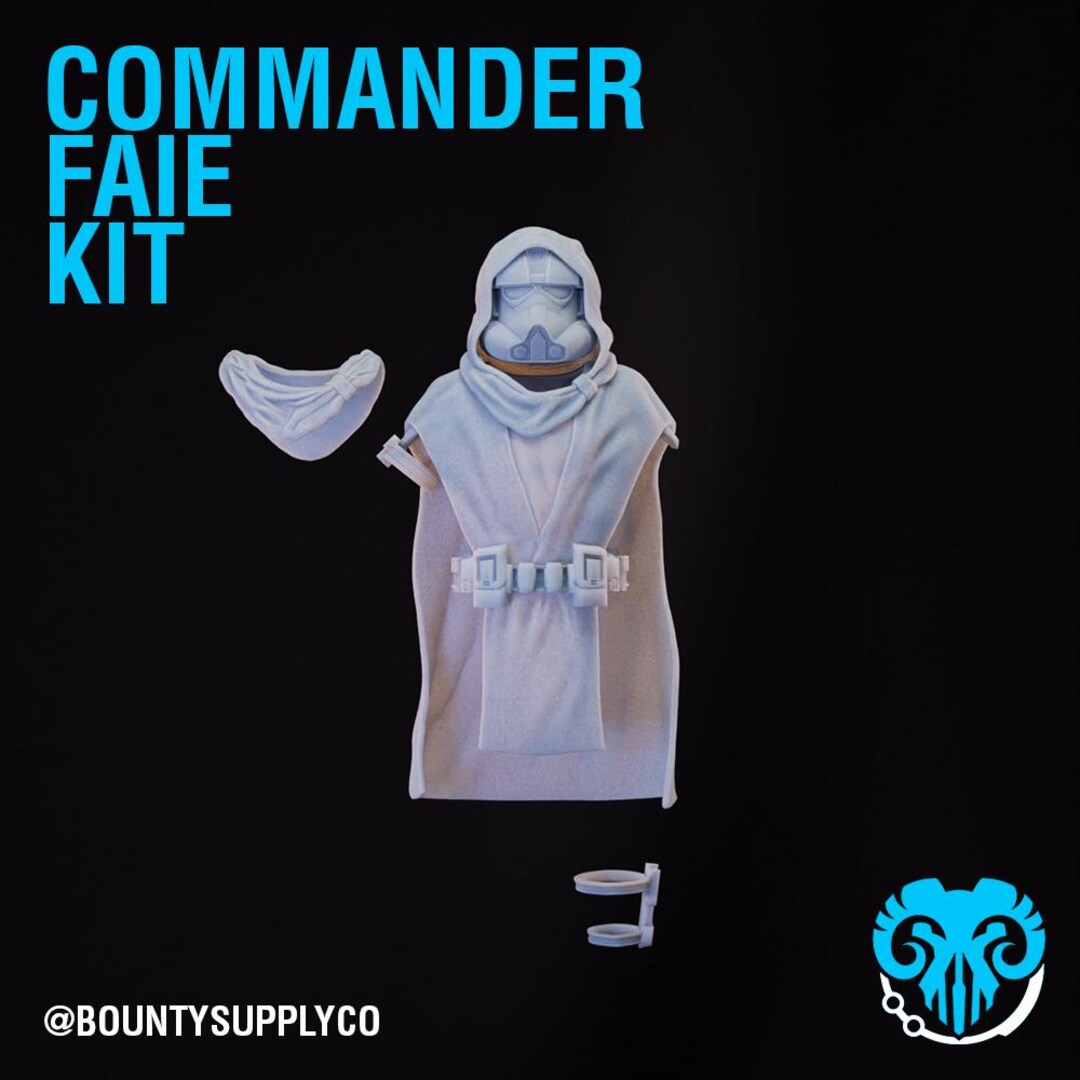 Commander Faie Kit (1:12 Scale) Black Series - Etsy