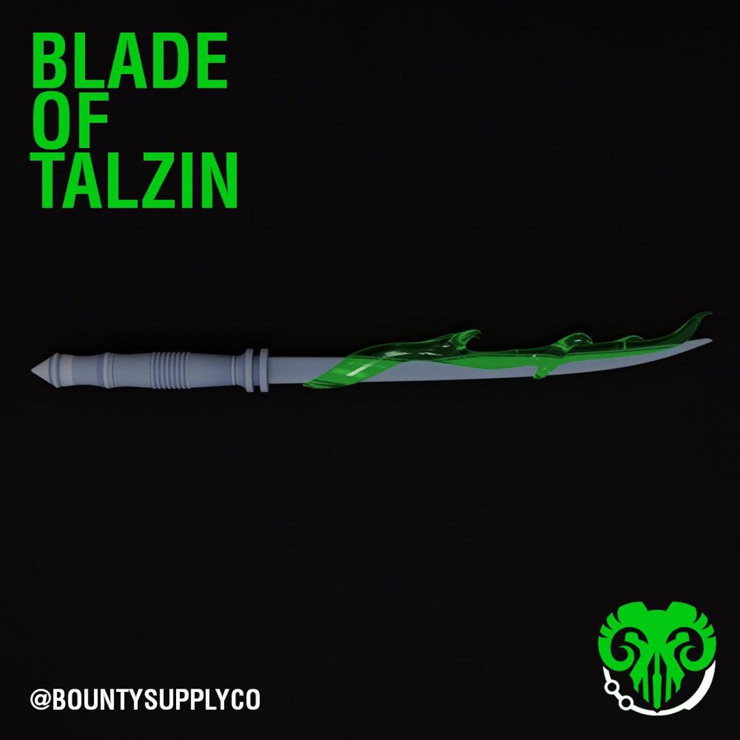 Blade of Talzin (1/12 & 1/6 Scale) Black Series - Etsy