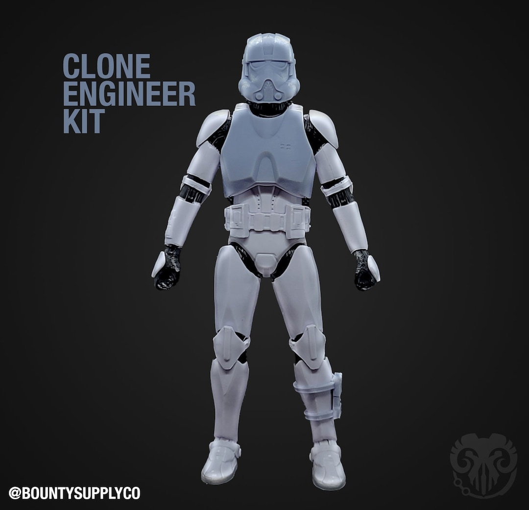 Clone Engineer Kit (1:12 Scale) Black Series - Etsy