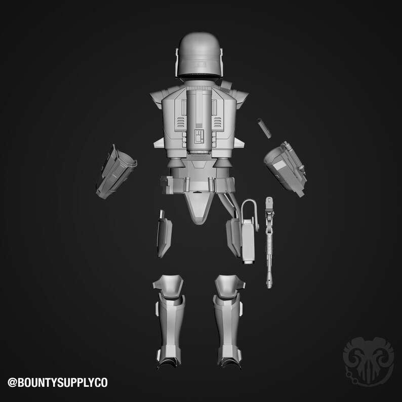 Imperial Super Commando Kit (1:12 Scale) Black Series - Etsy