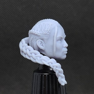 Fennec Shand - Ming-na Wen Head (1:12 Scale) Black Series - Etsy
