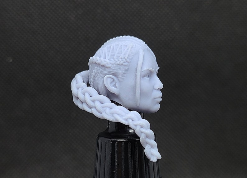 Fennec Shand - Ming-na Wen Head (1:12 Scale) Black Series - Etsy