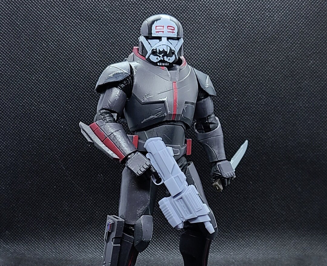 Dc-17m Blaster Rifle (1:12 Scale) Black Series - Etsy