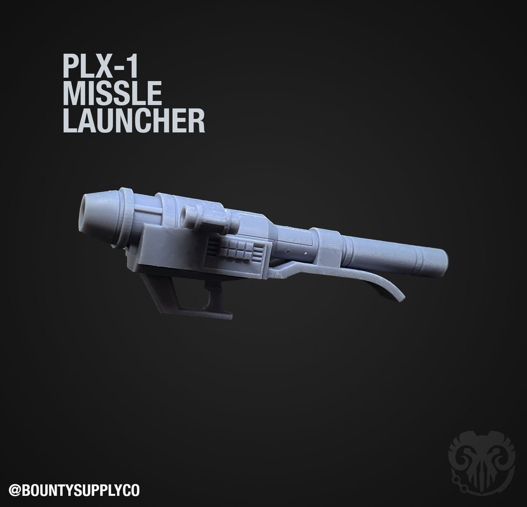 PLX-1 Portable Missile Launcher (1:12 Scale) Black Series - Etsy