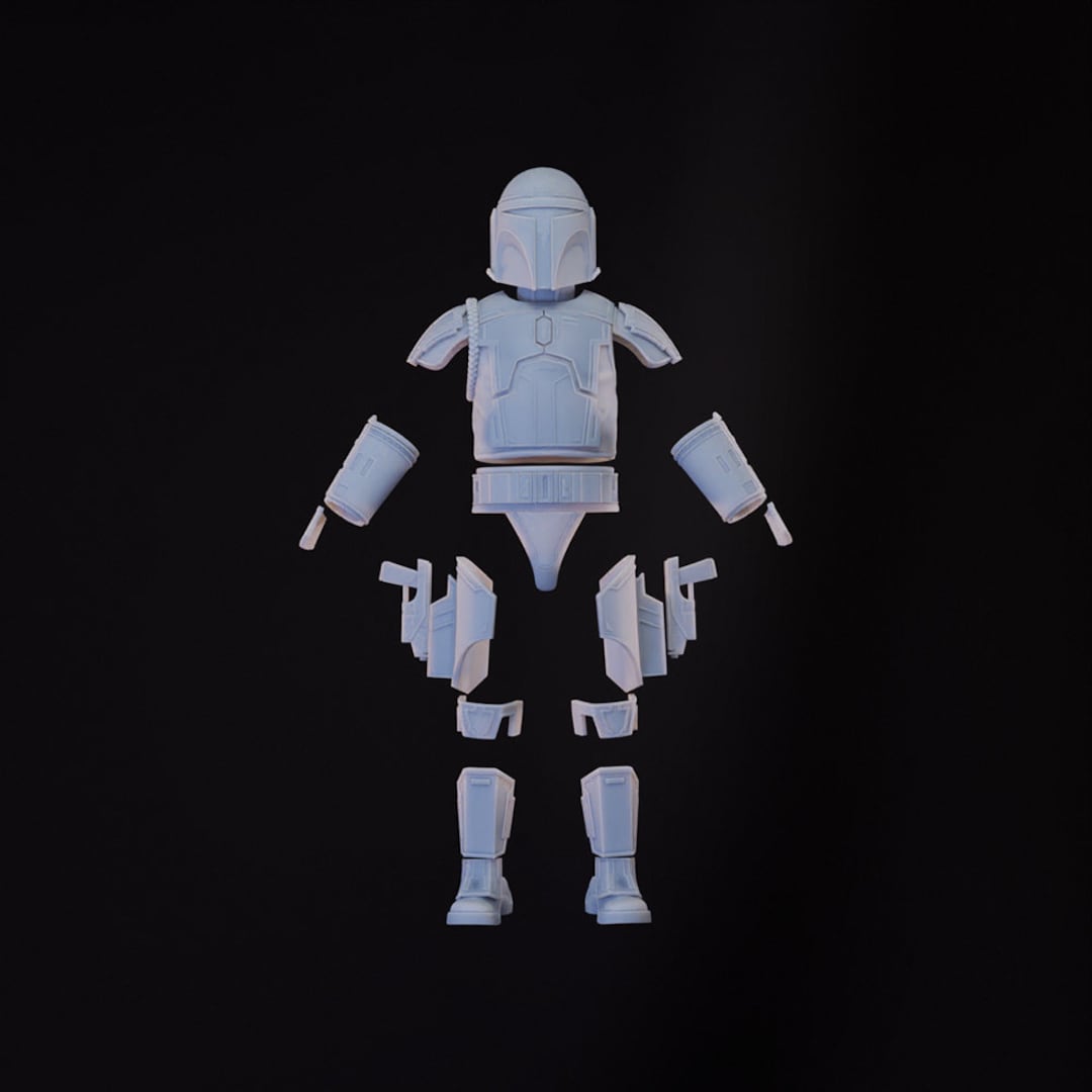Almec Mandalorian Kit - Hunters (1:12 Scale) Black Series - Etsy