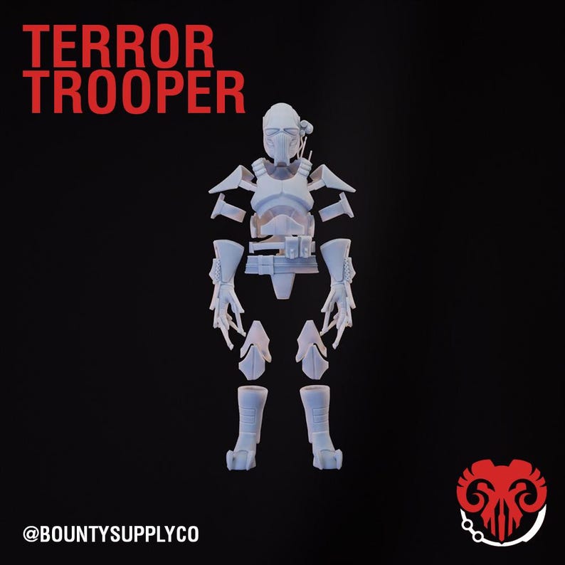 Imperial Terror Soldier Kit - Force Unleashed (1:12 Scale) Black Series ...