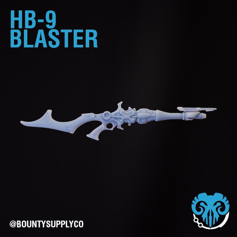 HB-9 Blaster (1:12 Scale) Black Series - Etsy