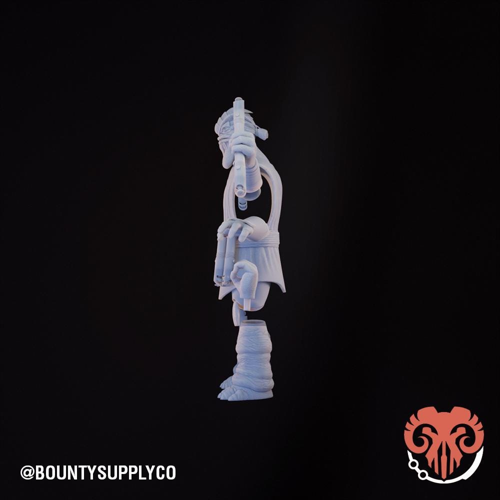 Pong Krell Custom Kit - Head & Arms - 1/12 Scale - Clone Wars / Black ...