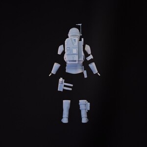 Clone X Assassin Kit - the Bad Batch (1:12 Scale) Black Series - Etsy