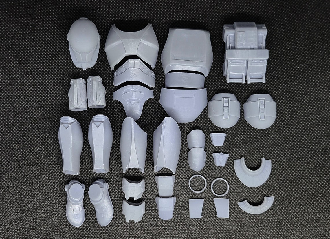Clone Commando Kit 1:12 Scale Black Series - Etsy