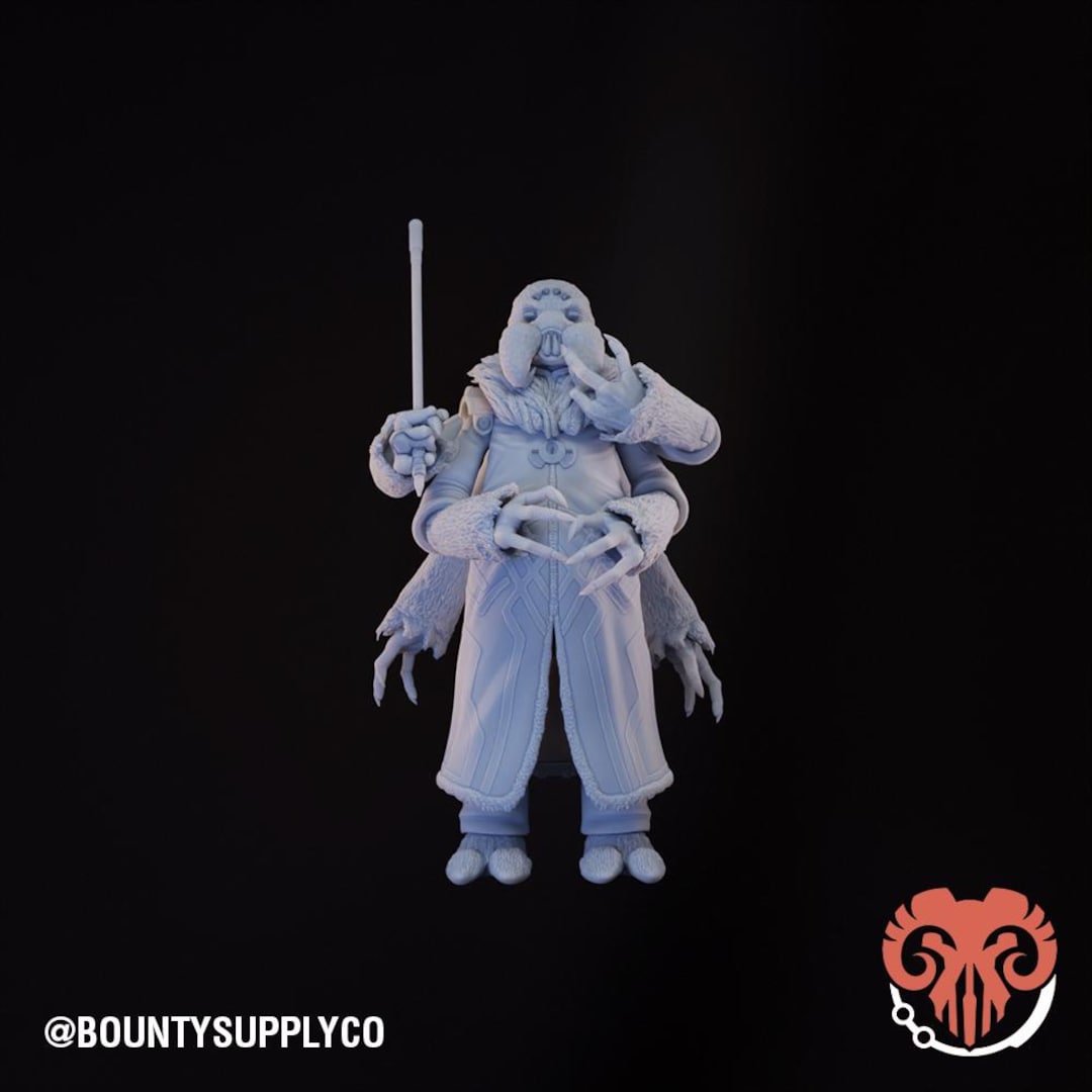 Admiral Trench Custom Kit - Harch Separatist - 1/12, 1/6, 1/18 Scale ...
