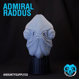 Admiral Raddus Head (1:12 Scale) Black Series - Etsy