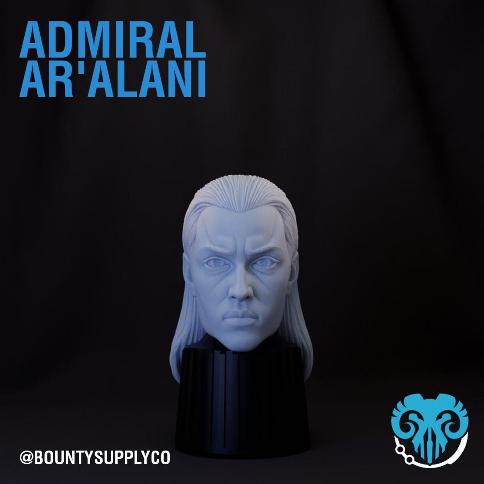 Admiral Ar'alani - Chiss Ascendancy (1:12 Scale) Black Series - Etsy