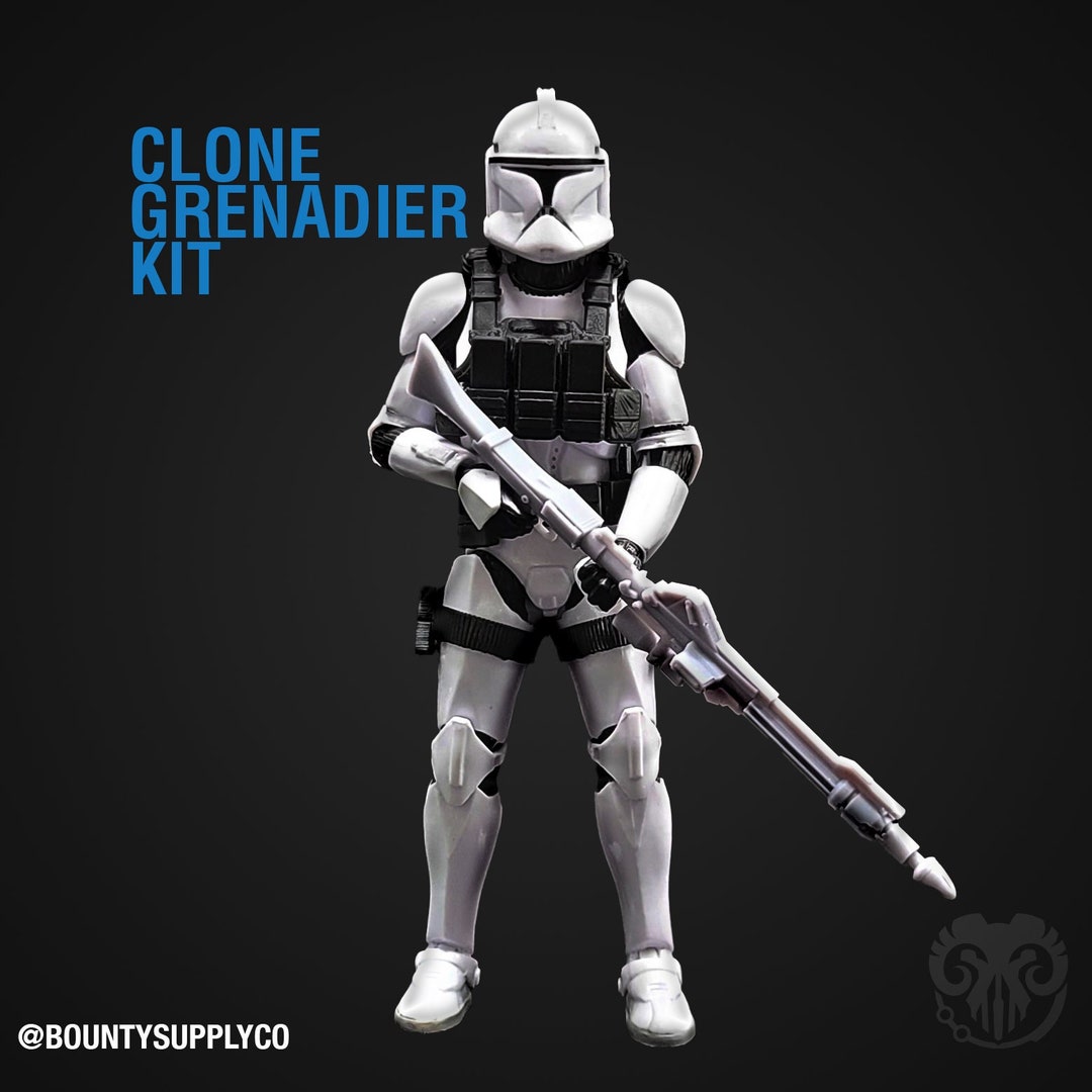 Clone Grenadier Tactical Kit (1:12 Scale) Black Series - Etsy