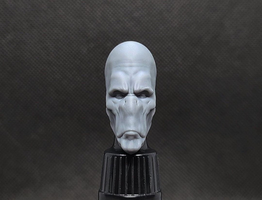 Darth Plagueis the Wise Head 1:12 Scale Black Series - Etsy