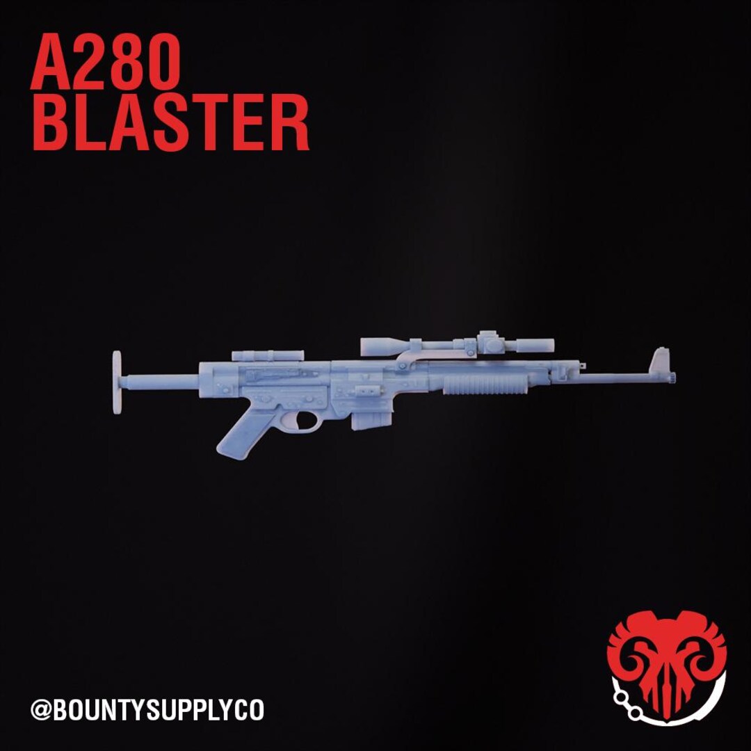A280 Blaster (1:12 Scale) Black Series - Etsy