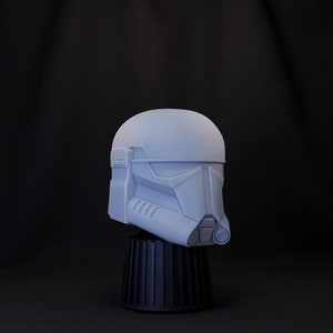 Imperial Armored Commando Helmet (1:12 Scale) Black Series - Etsy