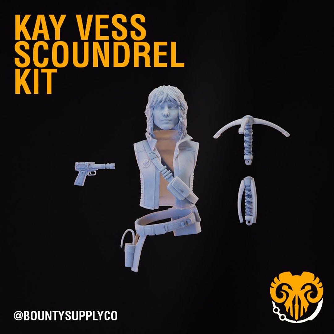 Kay Vess - Scoundrel Outfit Kit (1:12 Scale) Black Series - Etsy