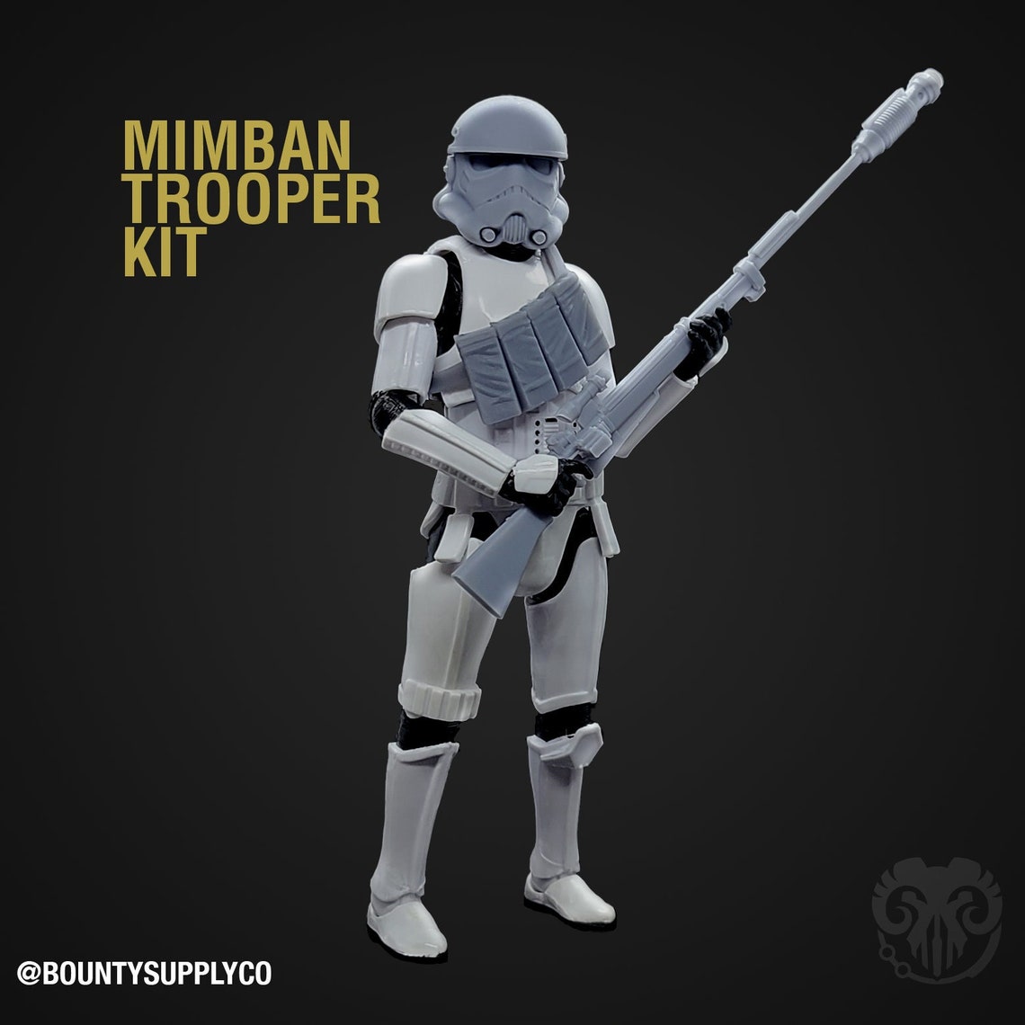 Mimban Stormtrooper Kit (1:12 Scale) Black Series - Etsy