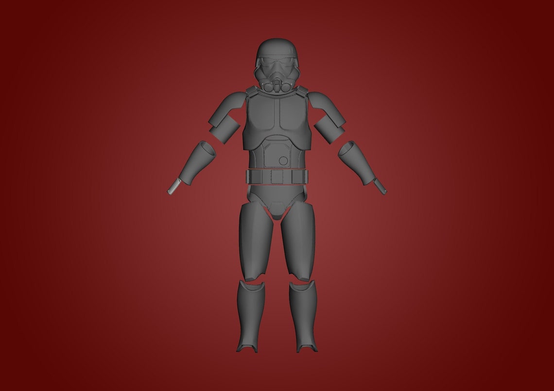TK Prototype Trooper Kit Bad Batch (1:12 Scale) Black Series - Etsy