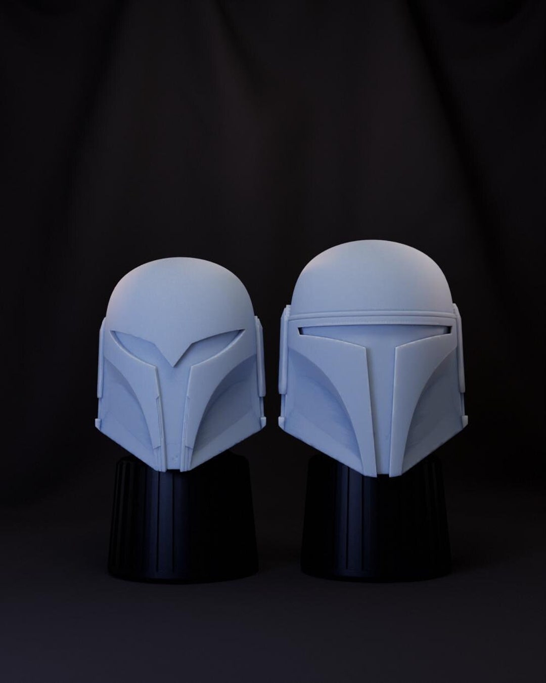 The Banshee Mandalorian Helmet 1:12 Scale Black Series - Etsy