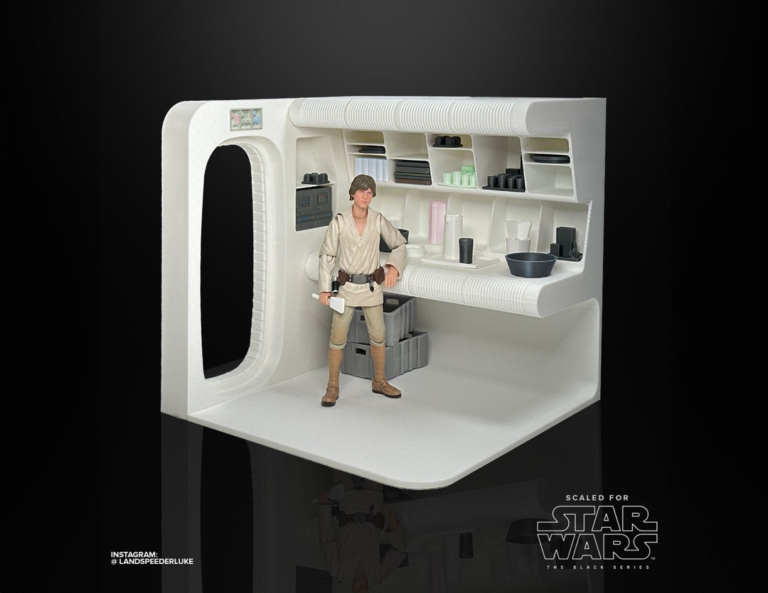 Lars Kitchen Diorama (1:12 Scale) Black Series - Etsy