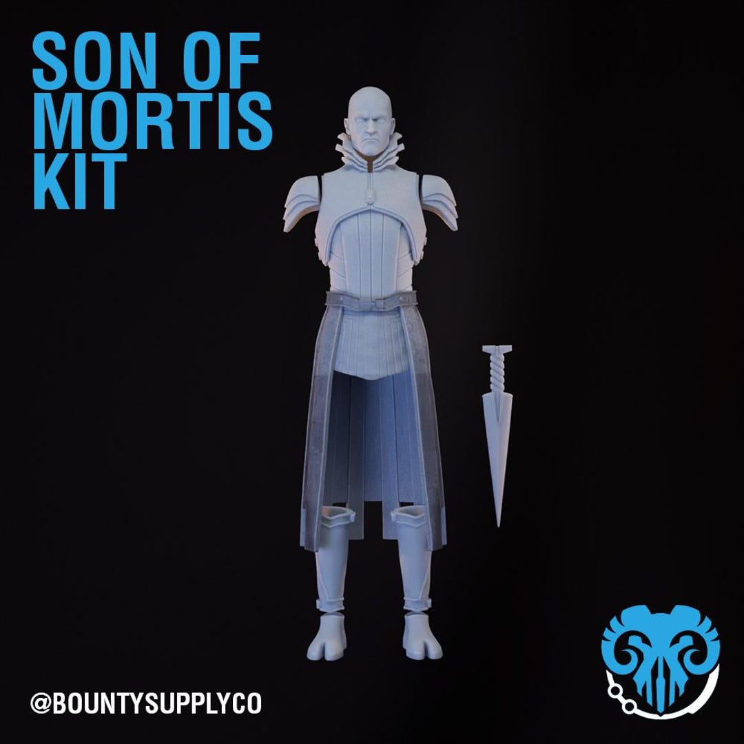 The Son of Mortis Figure Kit - the Clone Wars (1:12 Scale) Black Series ...