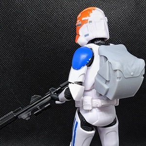 Clone Trooper Backpack Selection (1:12 Scale) Black Series - Etsy