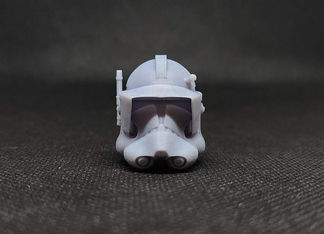 Phase 2 Commander Fox Doom Clone Trooper Realistic Head (1:12 Scale ...