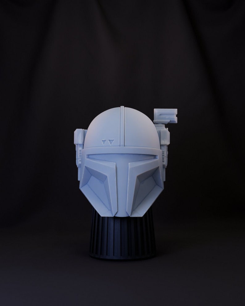Paz Vizsla Heavy Mandalorian Helmet 1:12 Scale Black Series - Etsy