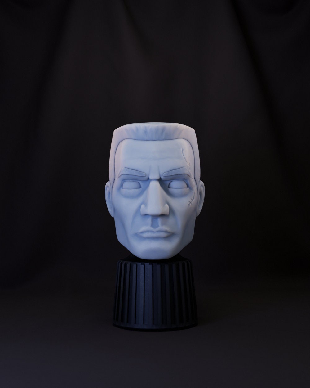 Animated Clone Trooper Head Selection 1:12 Scale Black - Etsy Australia