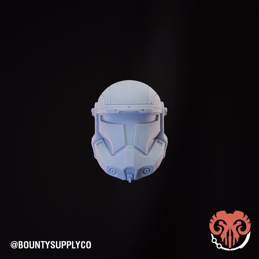 Imperial Clone Commando Helmet (1:12 Scale) Black Series - Etsy