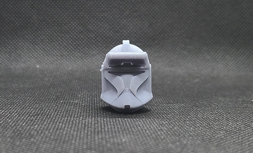 Phase 1 Macrobinoculars Clone Trooper Realistic Head (1:12 Scale) Black ...