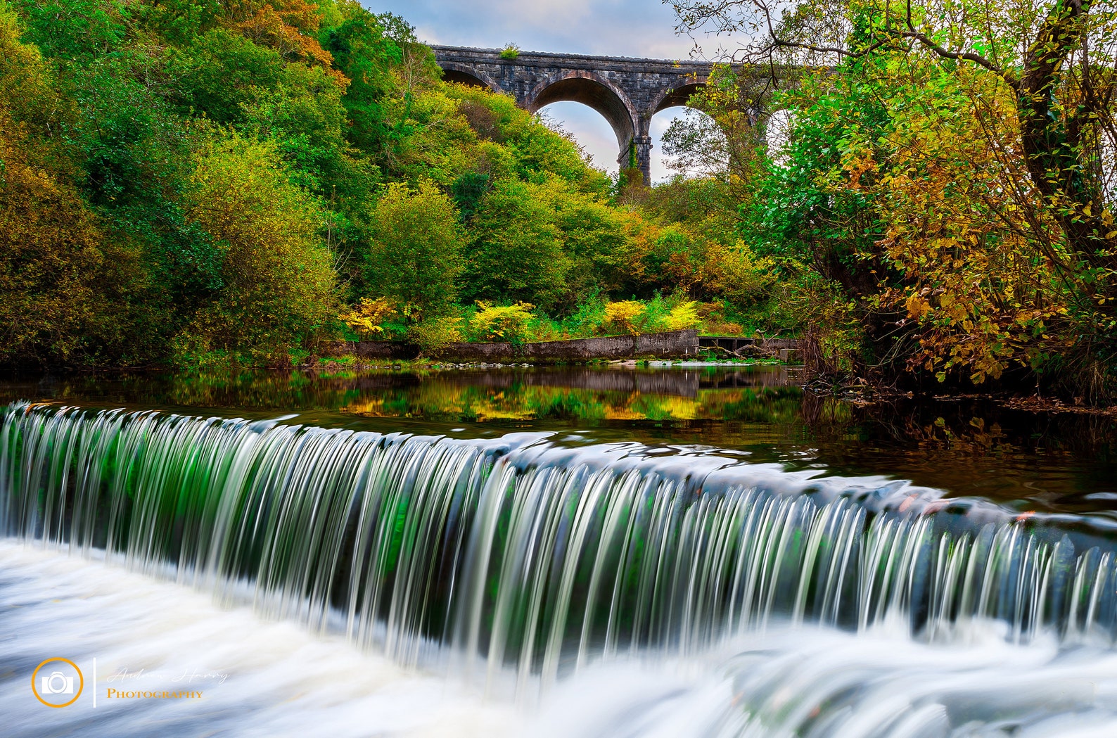 A3 Cefn Coed Viaduct Landscape Photography Print, Merthyr, Wales - Etsy