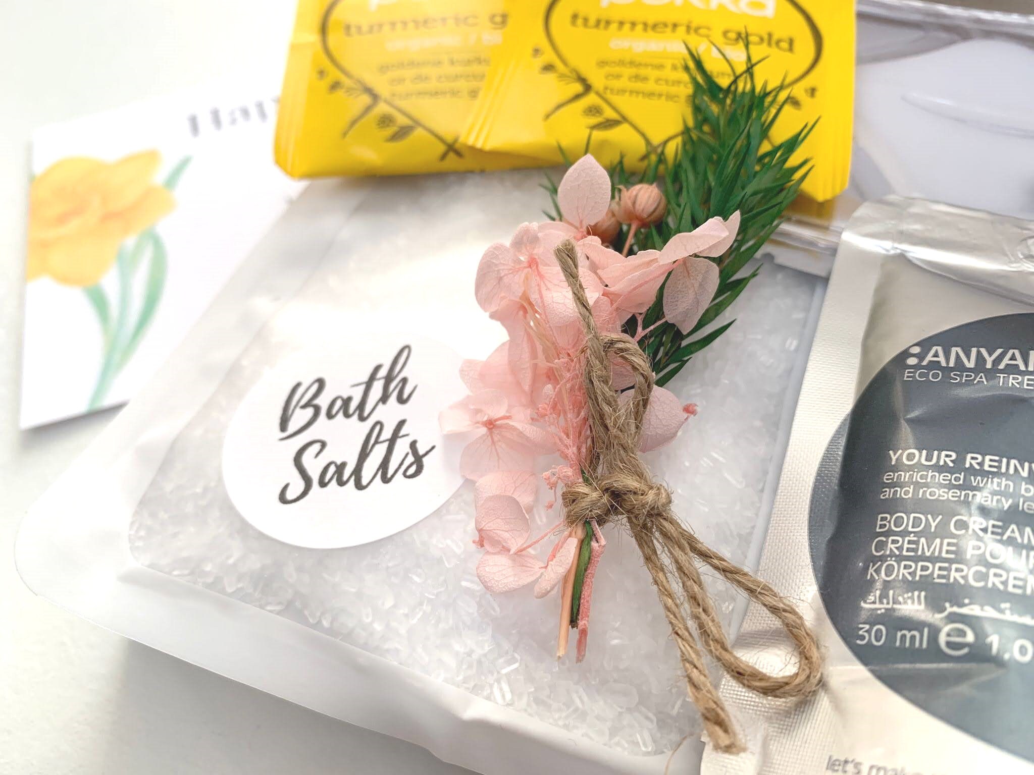 March Birthday Gift Box for Her, March Birth Flower Gift, Born in March ...