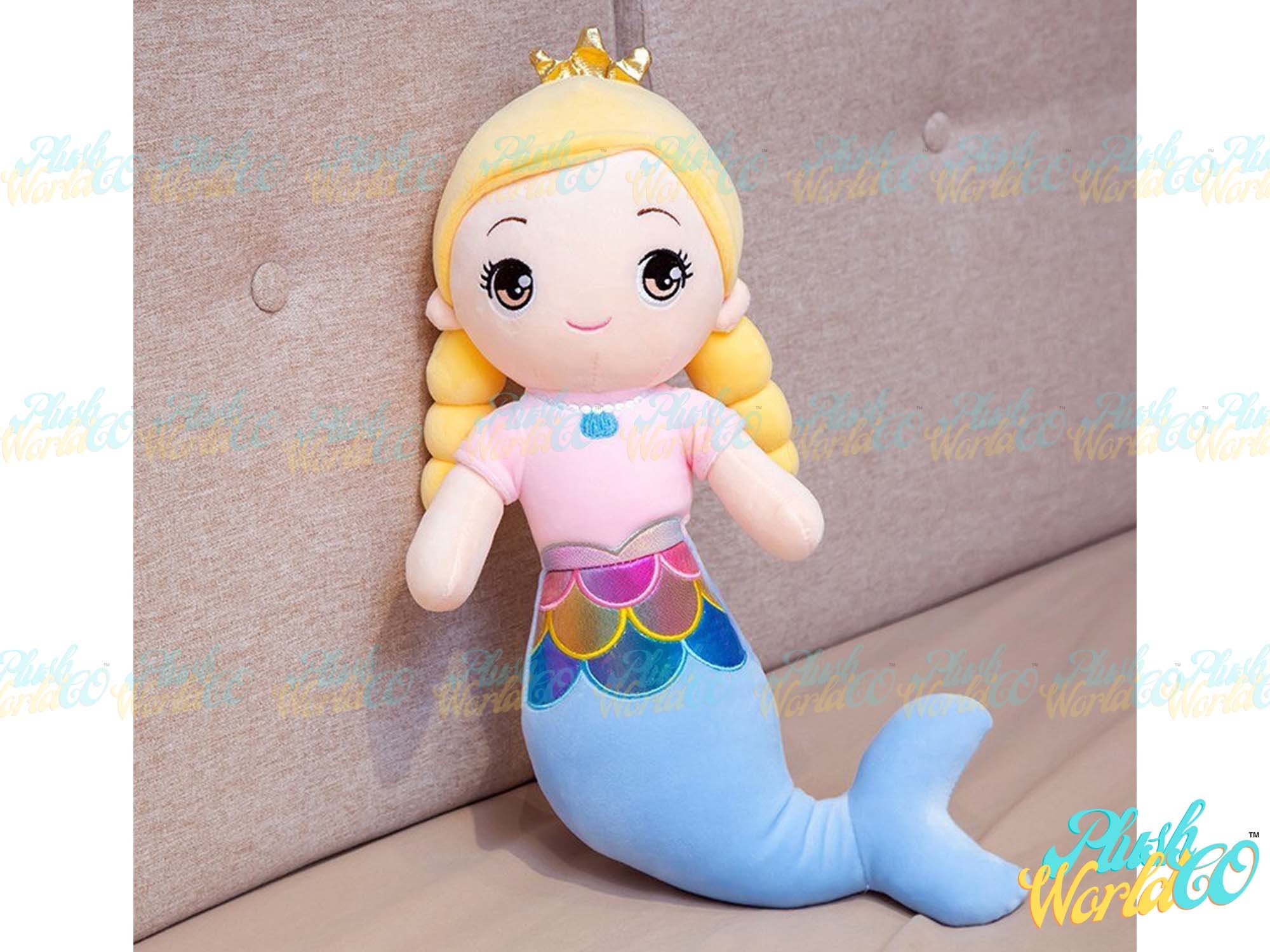 120CM Mermaid Plush Giant Mermaid plushies Cute Double | Etsy