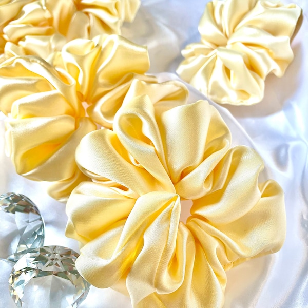 Silk Scrunchie - Etsy