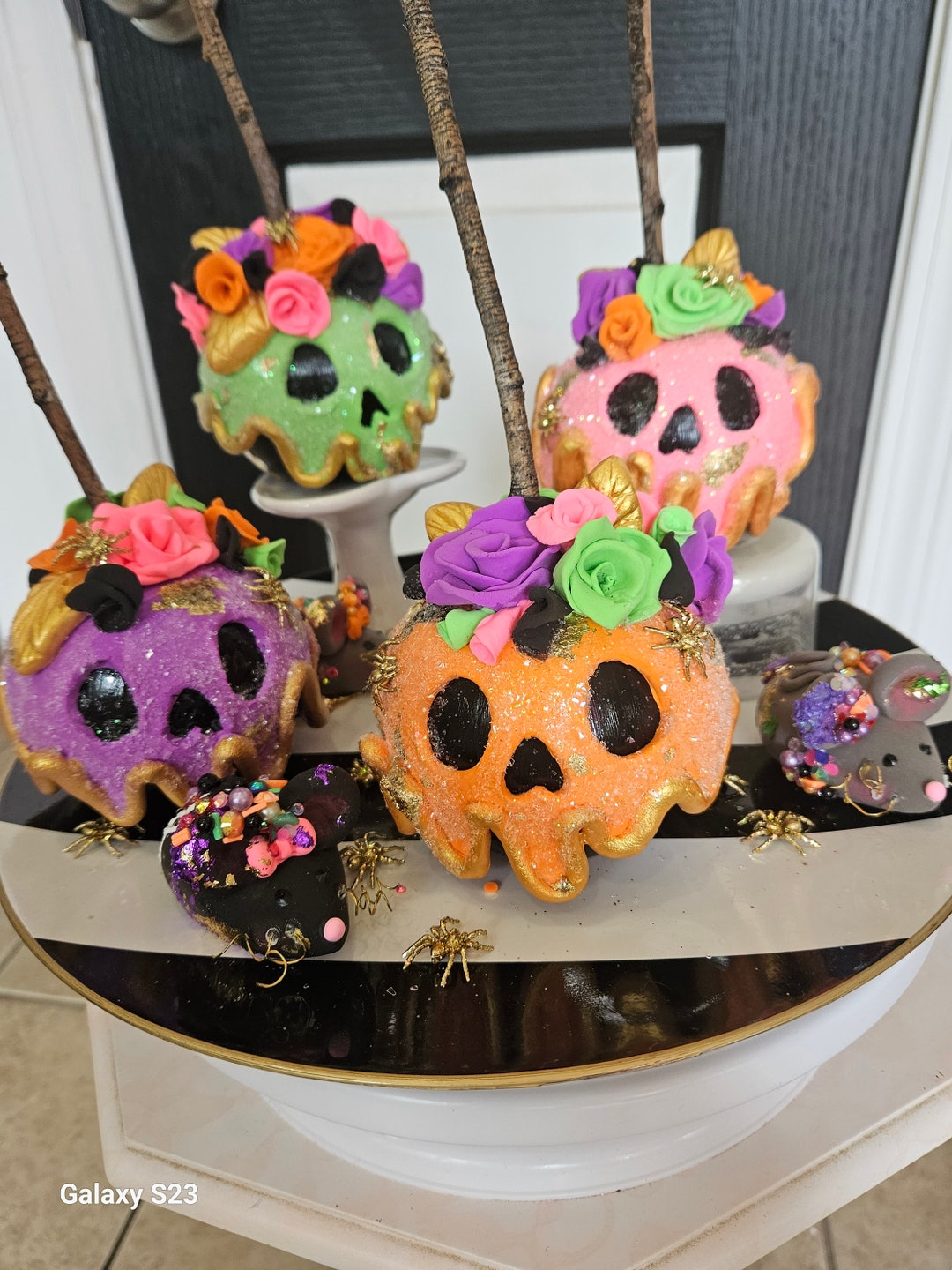 Poison Apple, Posion Halloween Apple, Fake Bake, Coffee Bar Decor, Tier ...