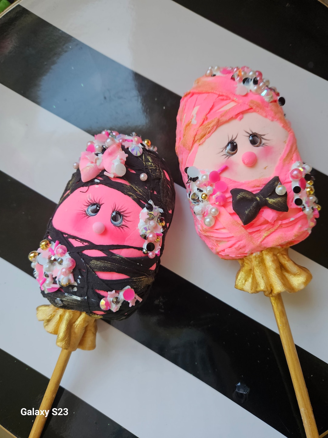 3d Mummy Pops, Fake Bake, Treats, Halloween Decor, Coffee Bar and Tier ...