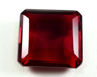 177 Cts Top Quality Red Topaz Certified Red Topaz Red Stone Gemstone ...