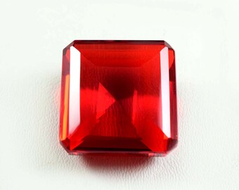 177 Cts Top Quality Red Topaz Certified Red Topaz Red Stone Gemstone ...