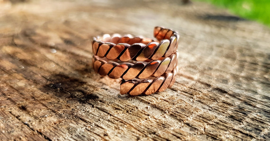 THE VIKING Cubit Tensor Finger Ring Wide Heavy Duty Single | Etsy