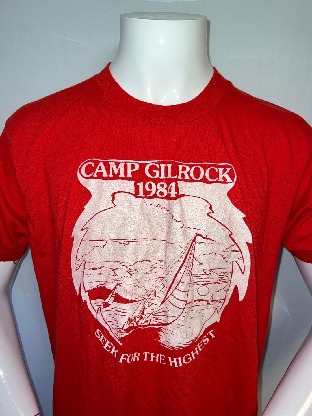 Vintage 1984 Camp Gilrock Seek for the Highest T-shirt - Etsy