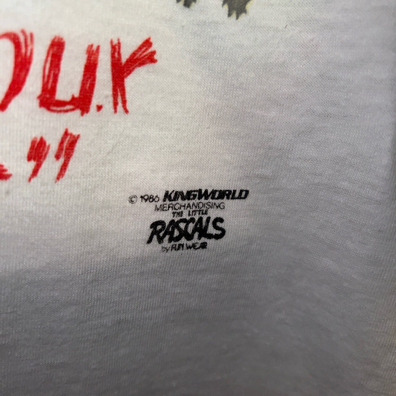 Vintage 1986 the Little Rascals T-shirt - Etsy