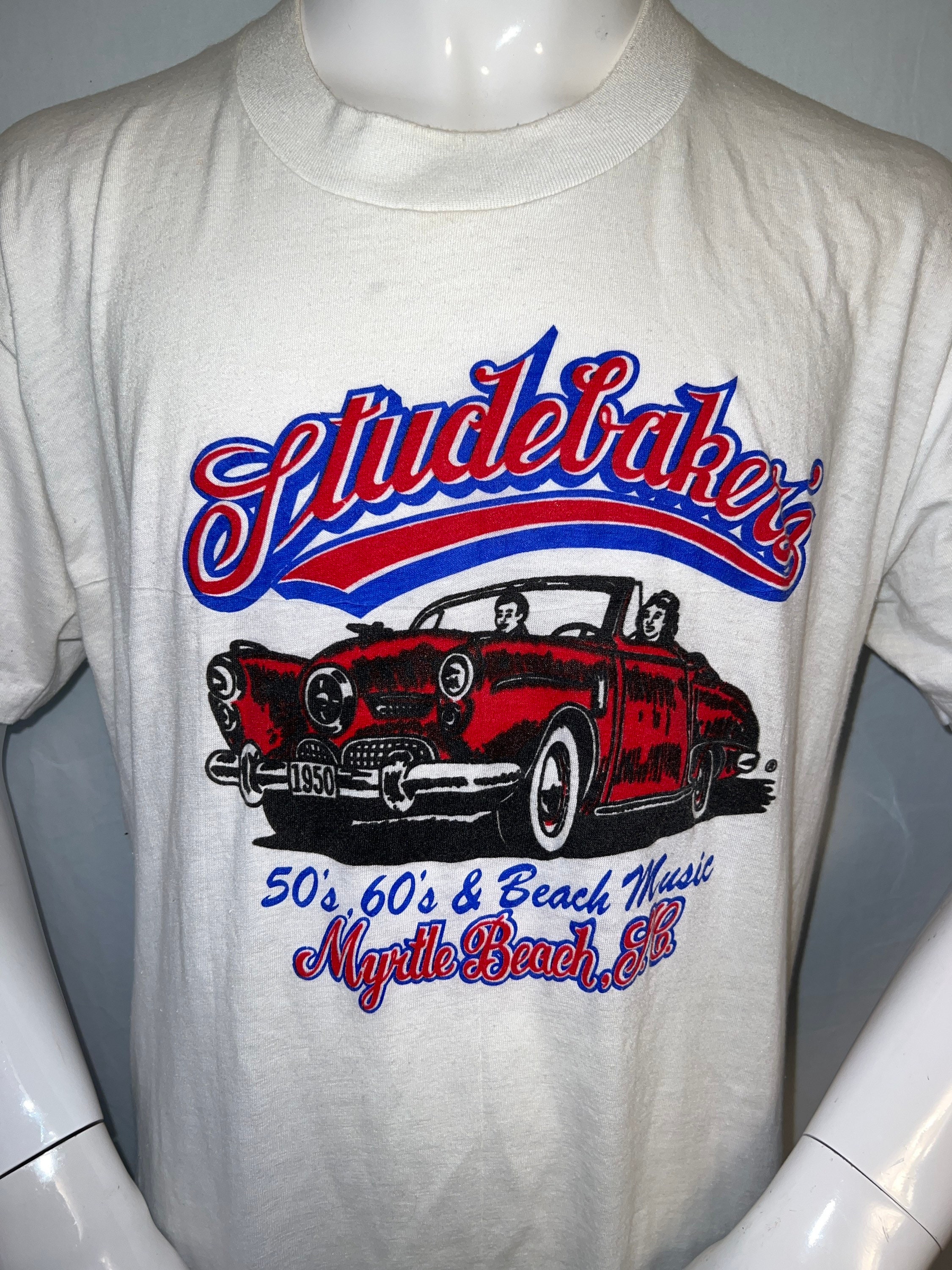 Vintage 1960s Studebakers 50s 60s Beach Music Myrtle Beach T shirt Etsy Vintage 1960s Studebakers 50s 60s Beach Music Myrtle Beach T shirt Etsy