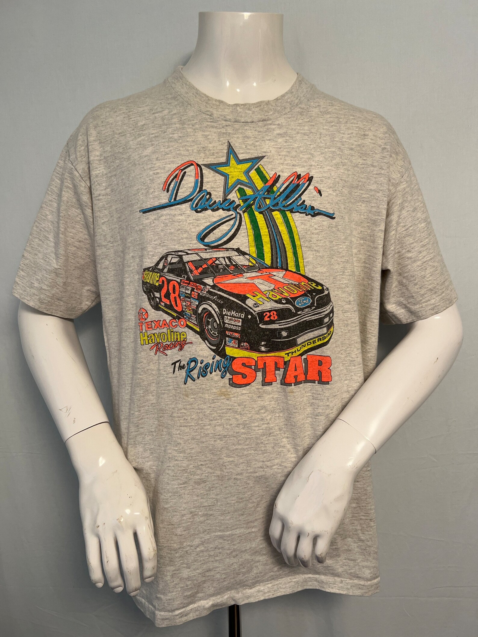 Vintage 1990’s Davey Allison T-shirt - Etsy