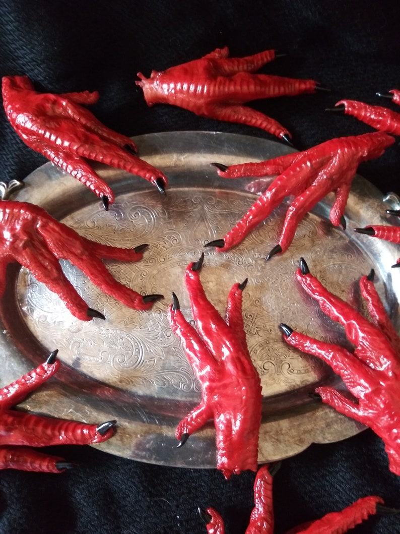 Hoodoo Red Chicken Foot - Etsy
