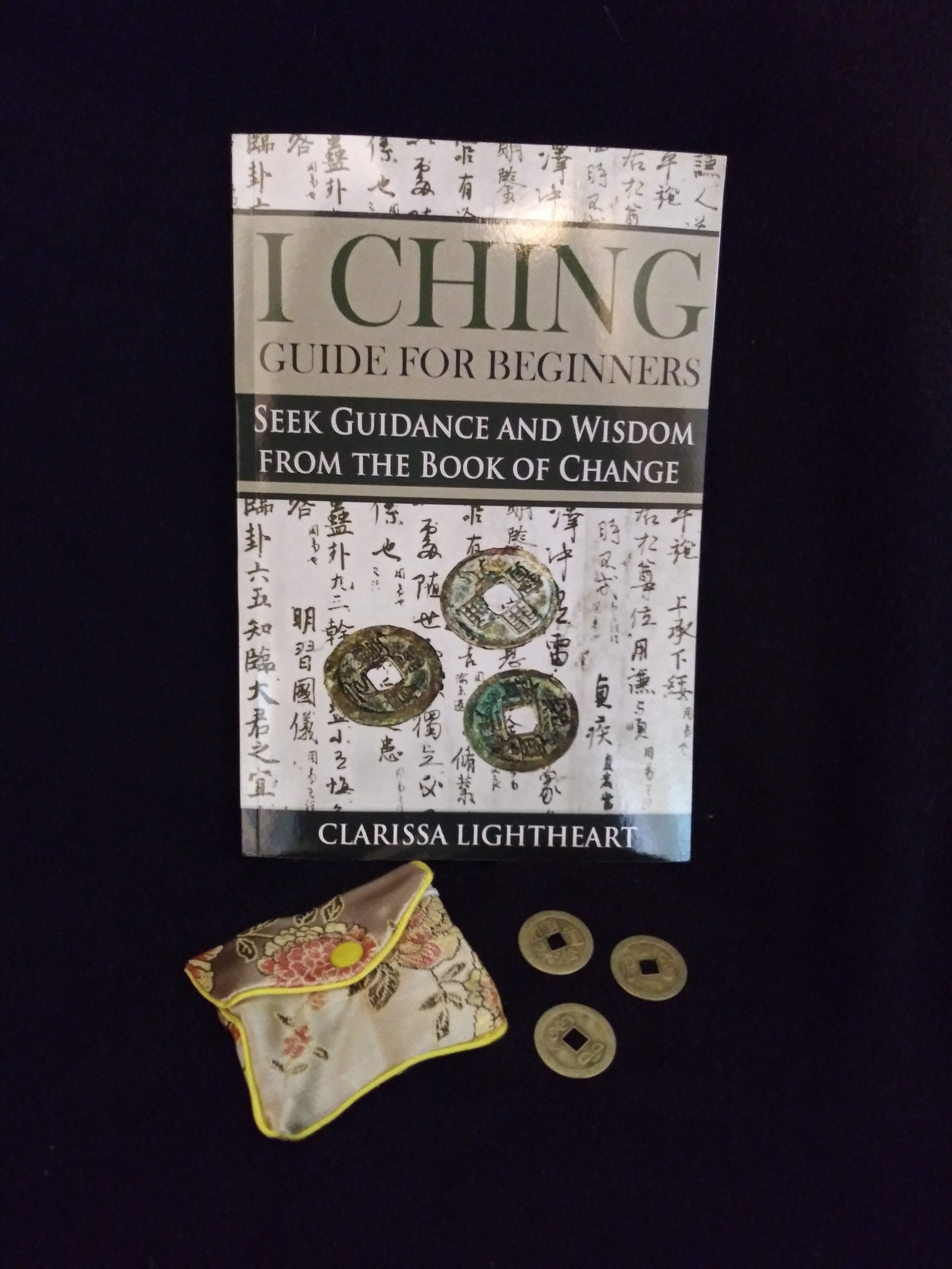 I Ching Divination Set ~ I Ching Guide for Beginners Book, 3 I Ching ...