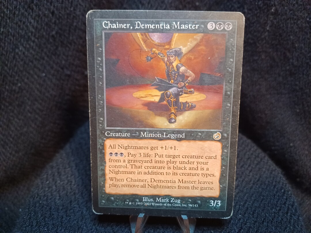 Magic: the Gathering Chainer, Dementia Master - Etsy